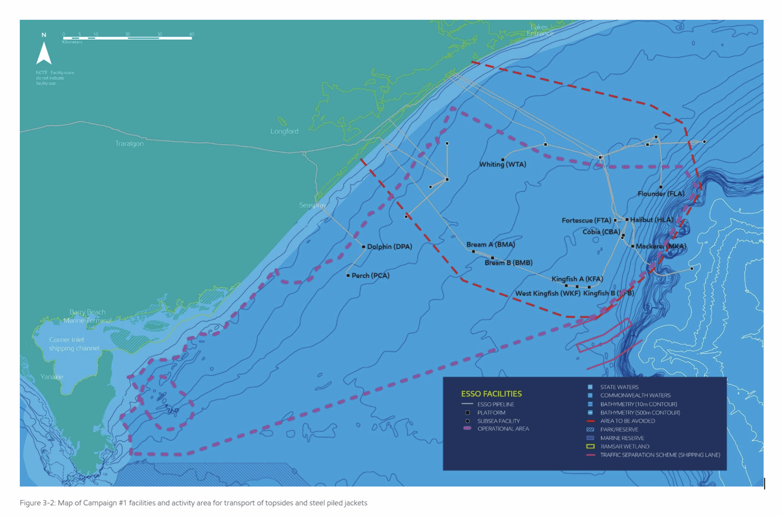 Decommissioning of oil and gas infrastructure in Bass Strait - VRFish